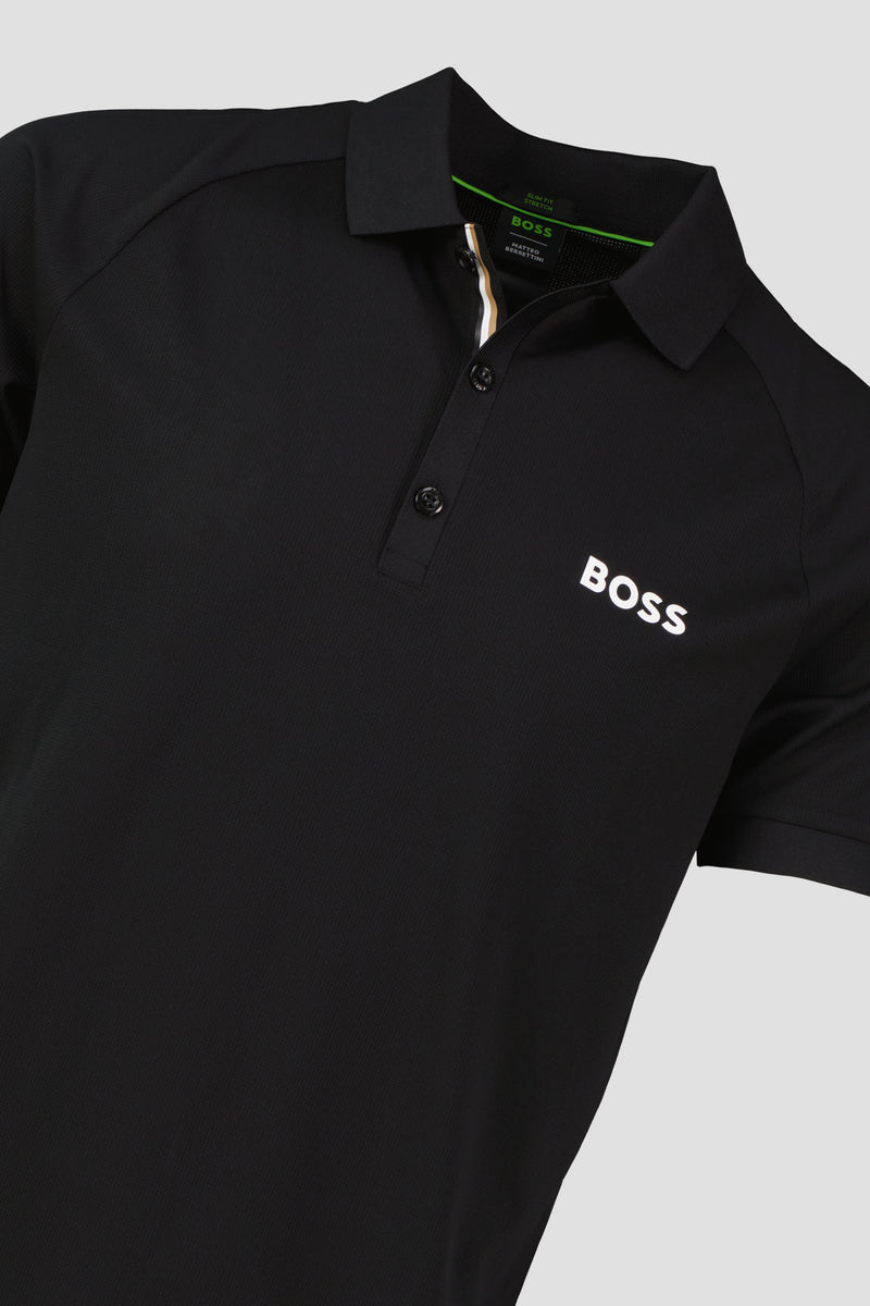 Men's BOSS Black Patteo MB 15 10257118 Polo Shirt