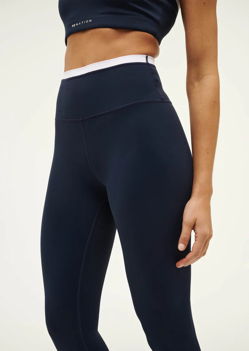 Navy blue legging pants store